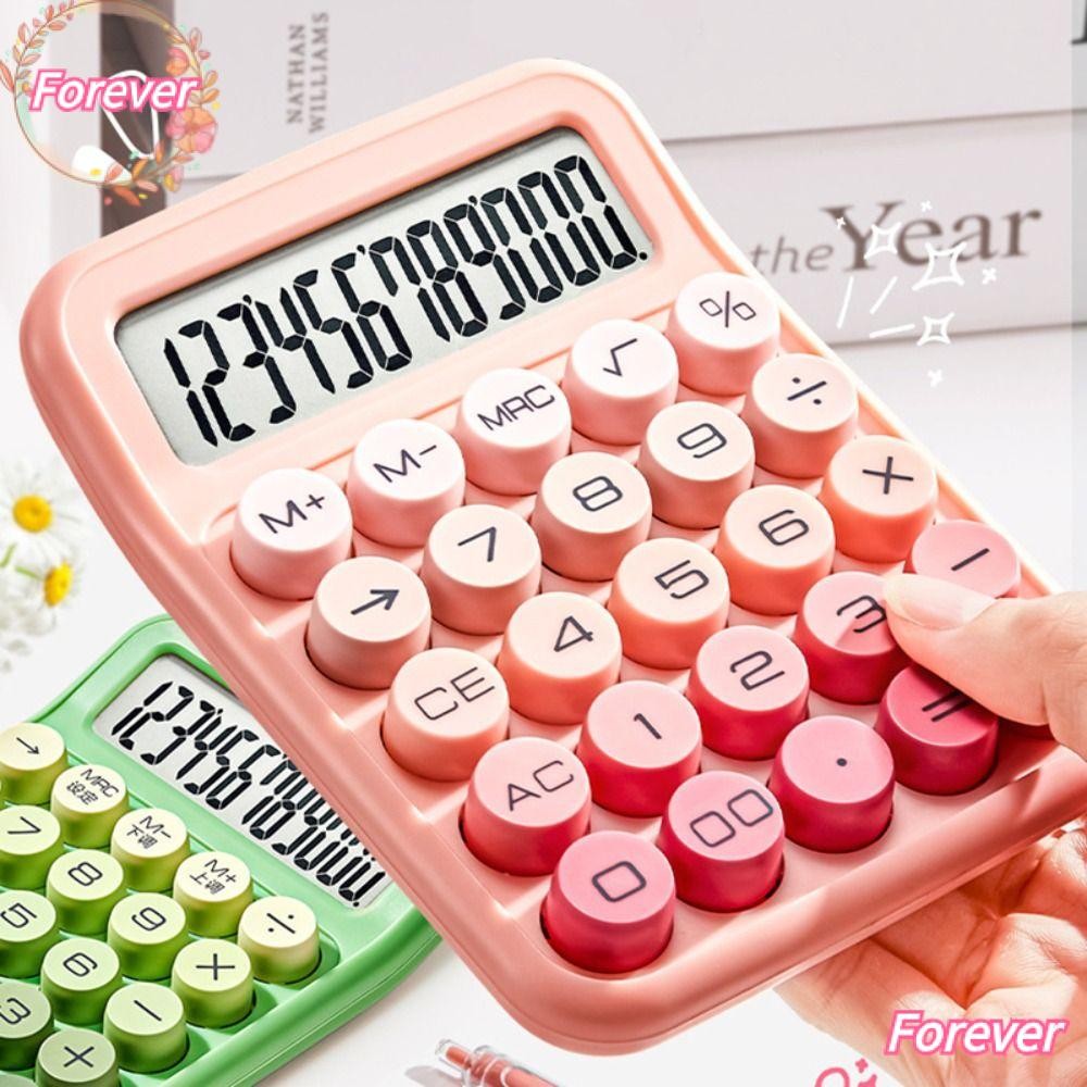 FOREVER 12 Digit Calculator, Gradient Color 12 Digit Accounting ...