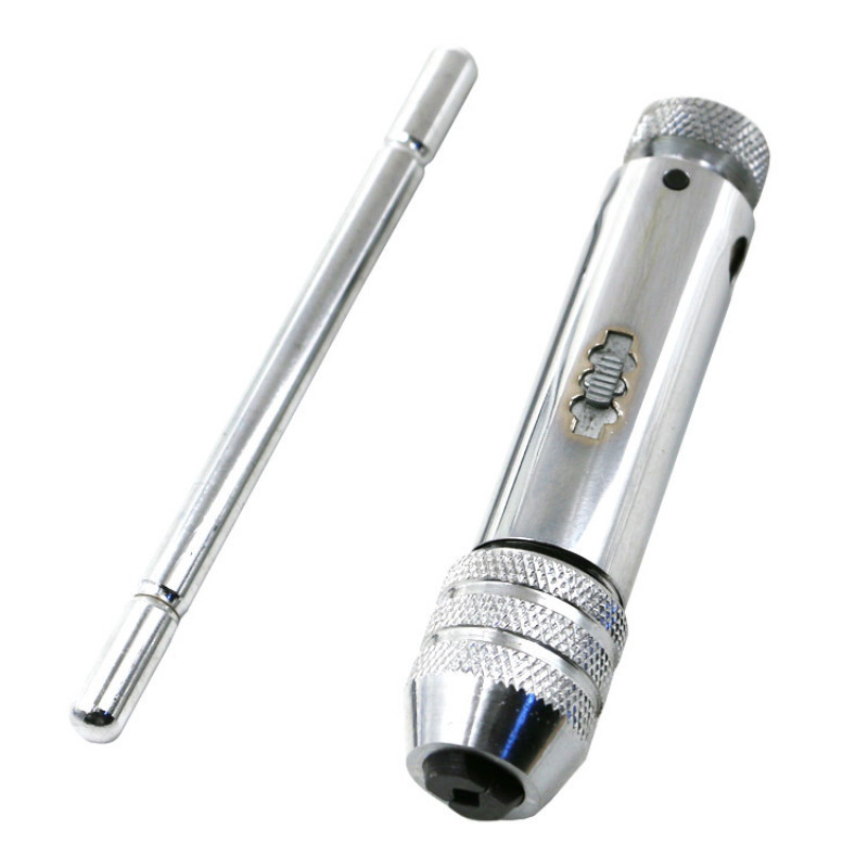 Adjustable ratchet tap wrench reamer extended tap reamer tapping wrench ...