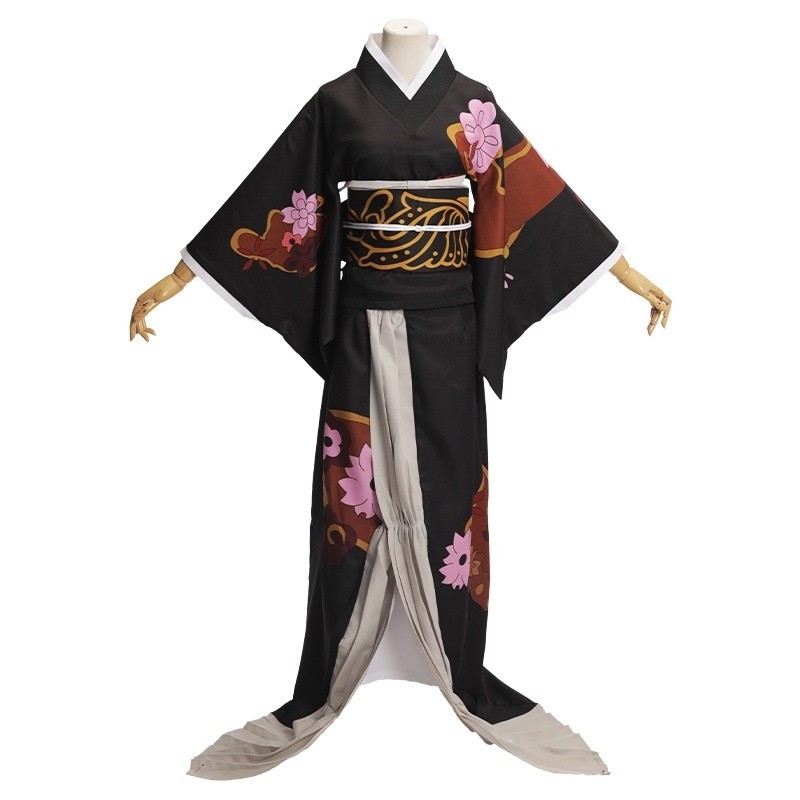Demon Slayer: Kimetsu no Yaiba Kibutsuji Muzan Cosplay Costume Japanese ...