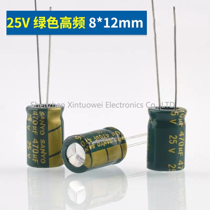 20Pcs/lot 25V 470UF High Quality and Long-life Power Supply with Direct ...