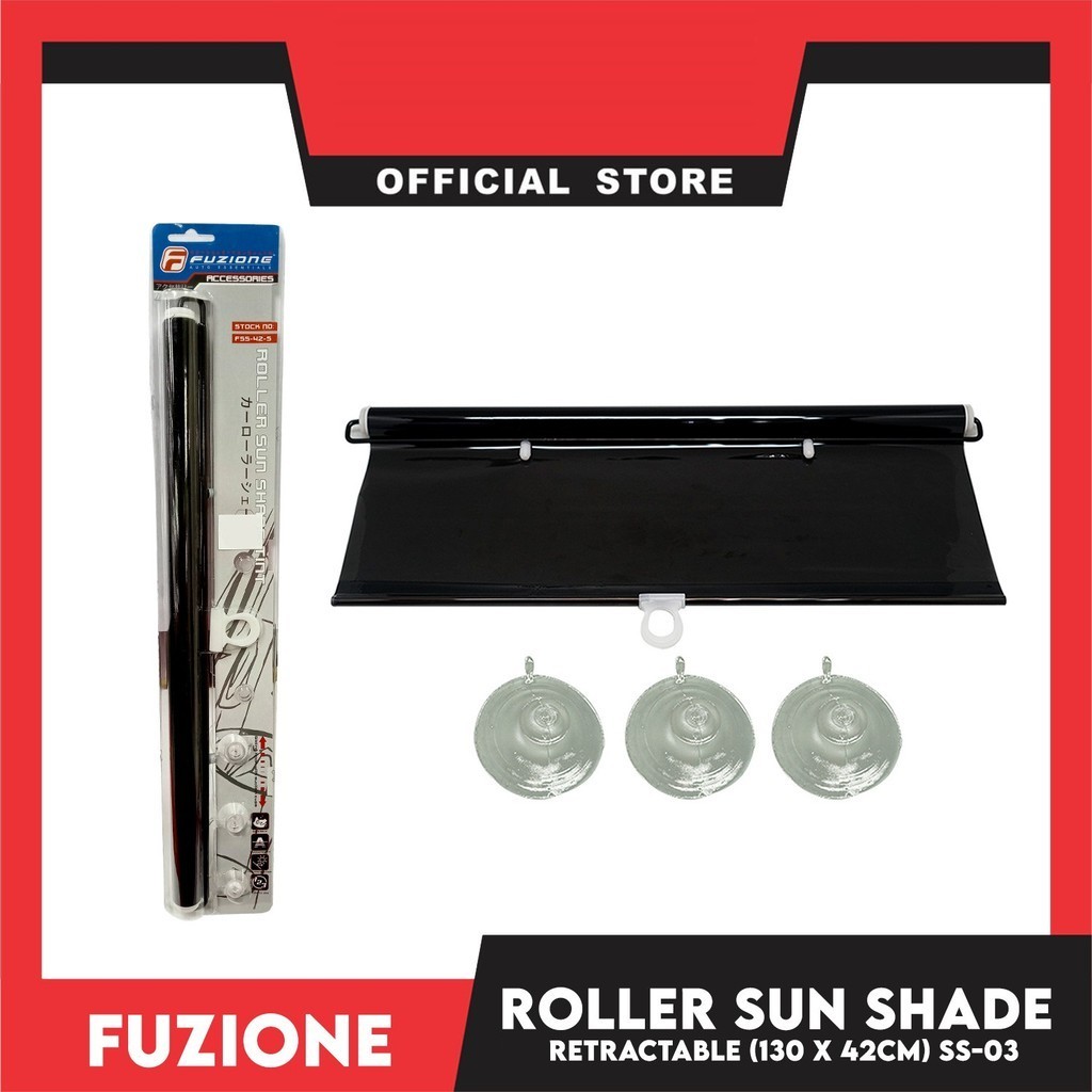 Retractable Roller Sun Shade Tint car window sun shade windshield sun ...