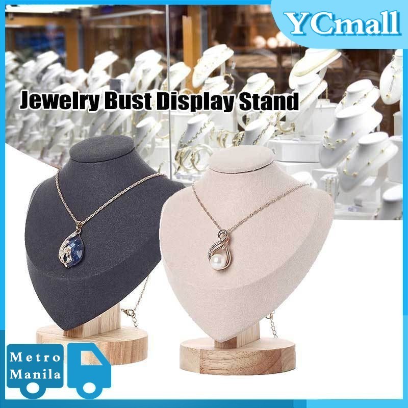 Jewelry Necklace Chain Bust Display Stand Fit For Counter Stores ...