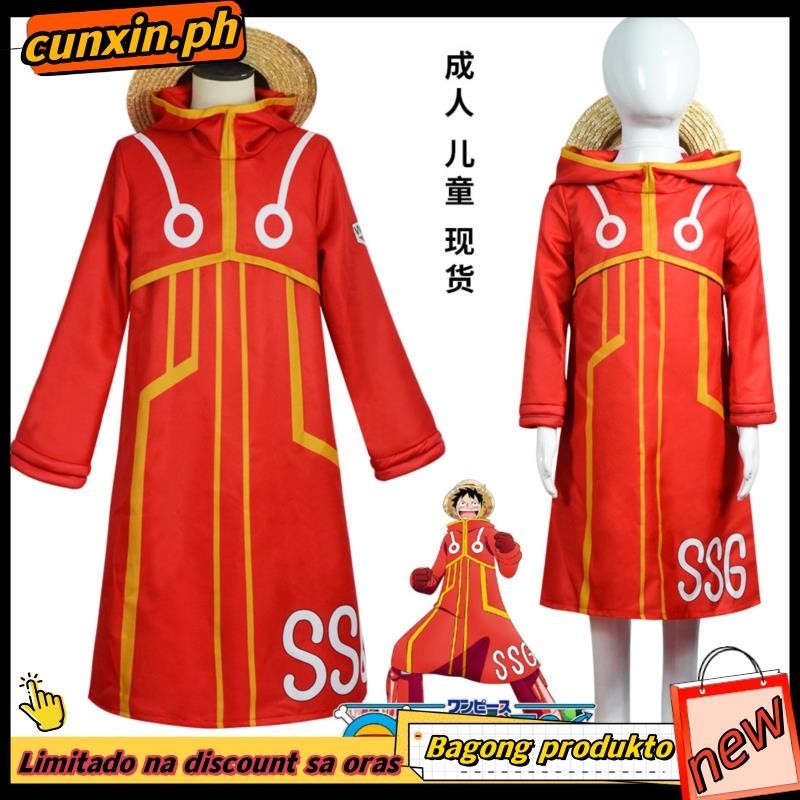 YS One Piece Monkey D Luffy cosplay cloth Halloween party costume coat ...