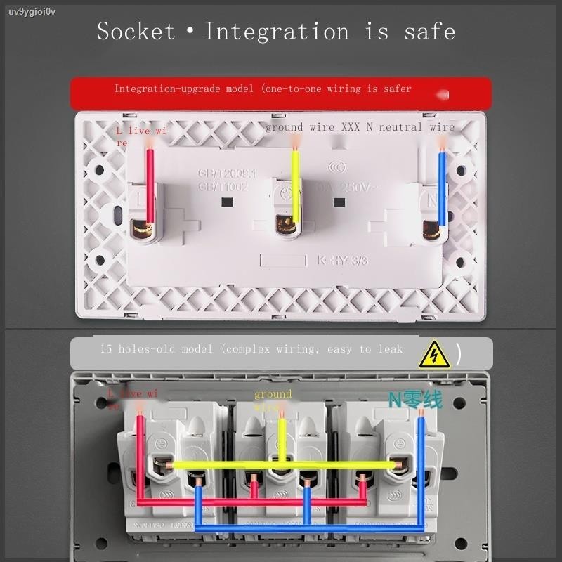 118 type switch socket panel 15-hole power supply kitchen porous ...