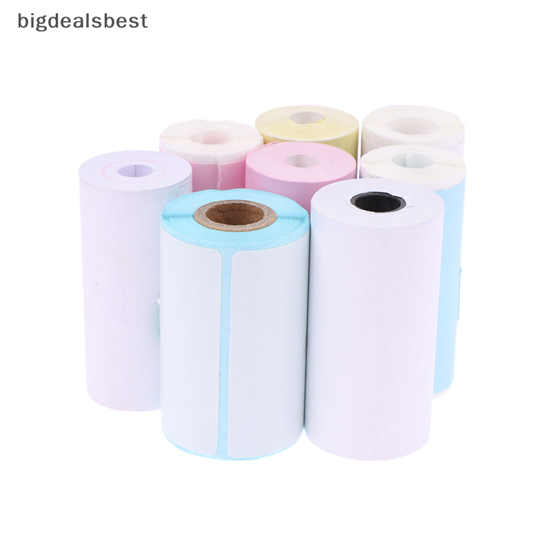 BDB Mini Printer Paper Self-adhesive Thermal Papers HD Color Label ...