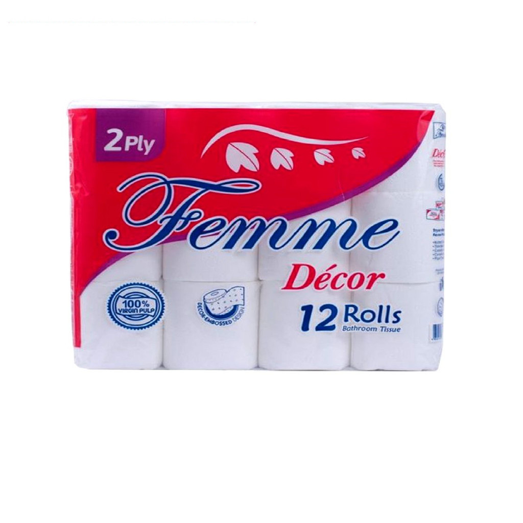 Femme Bathroom Tissue 2ply 12s | Shopee Philippines