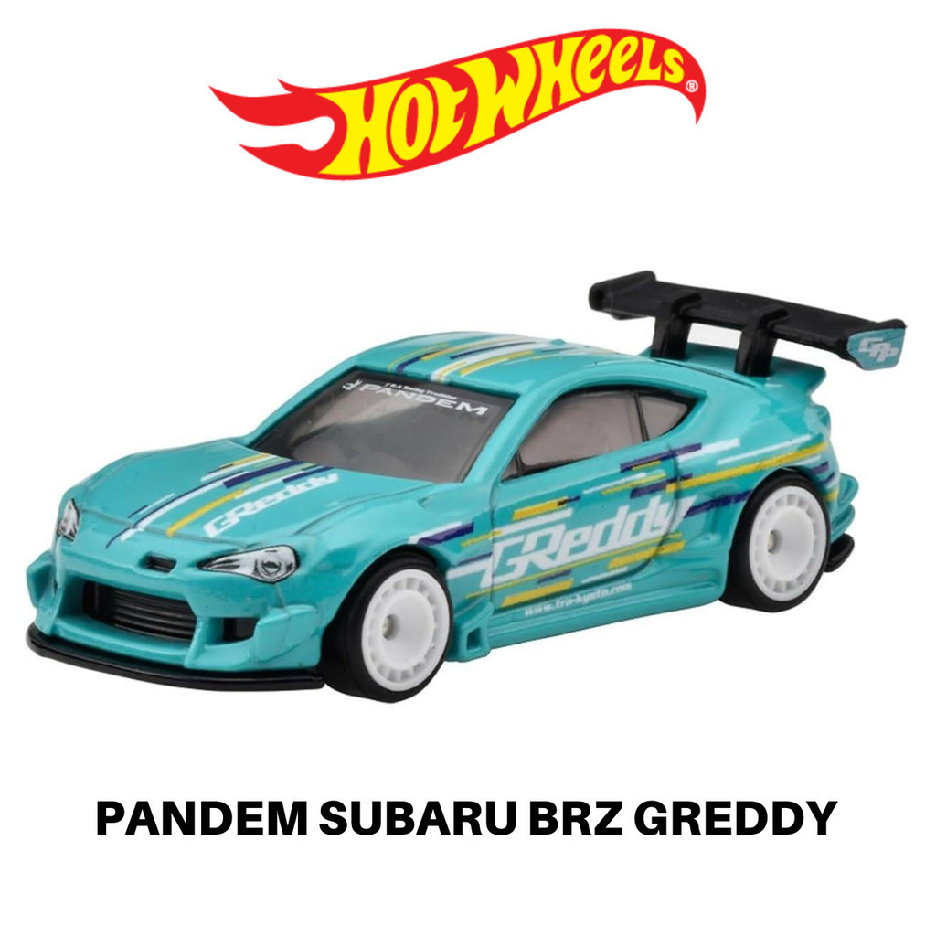 Hot Wheels Premium Diorama New Loose Pandem Greddy Subaru BRZ | Shopee ...