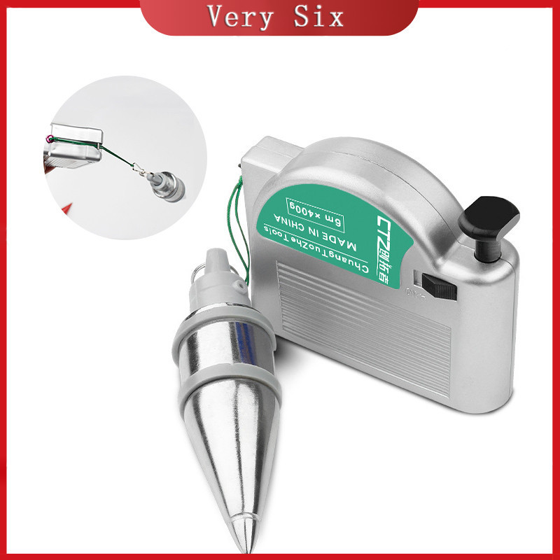 6M x 400g Professional Magnetic Plumb Bob Magnetism Measuring Tools ...