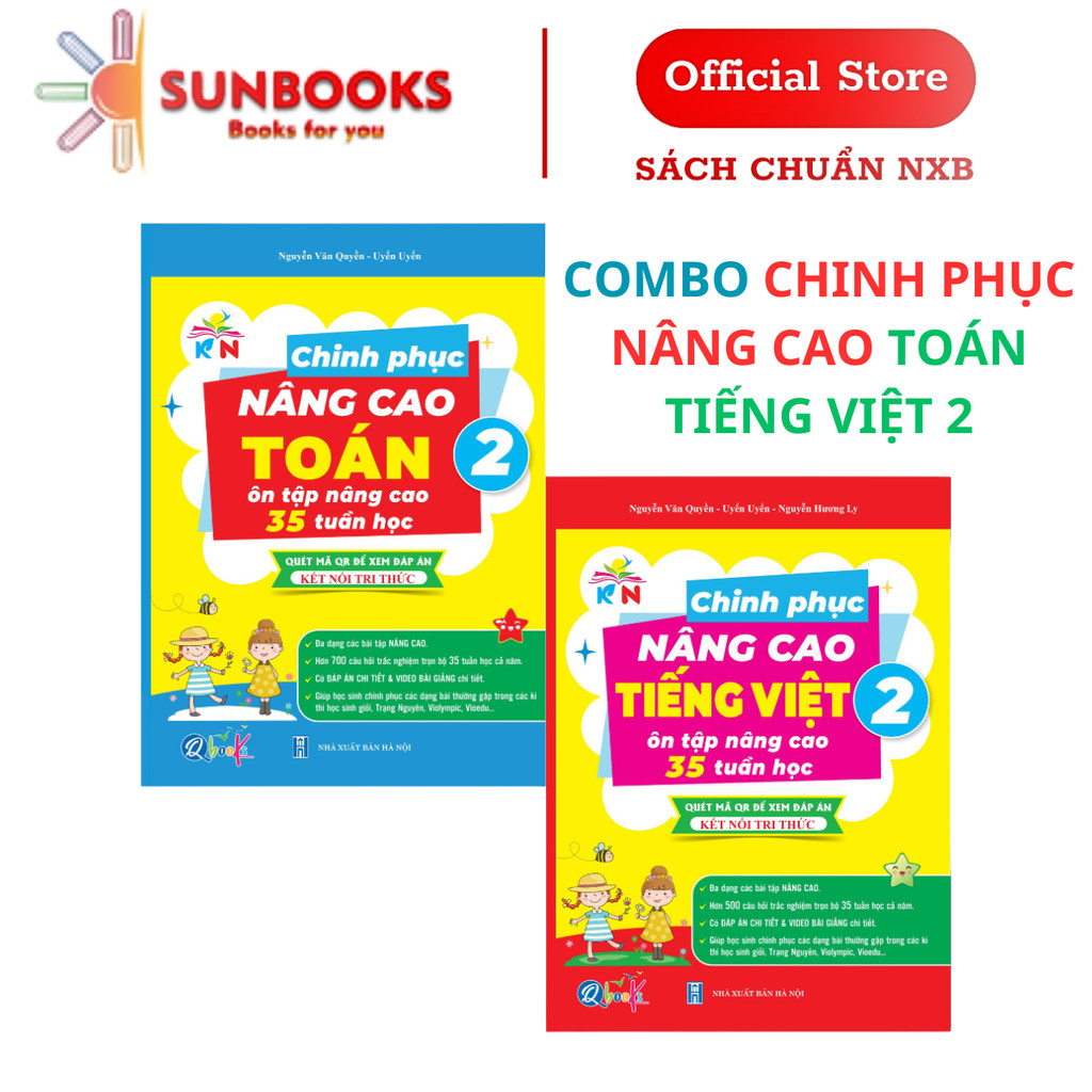 TRI Book - Combo to Conquer Advanced Math and Vietnamese Grade 2 ...