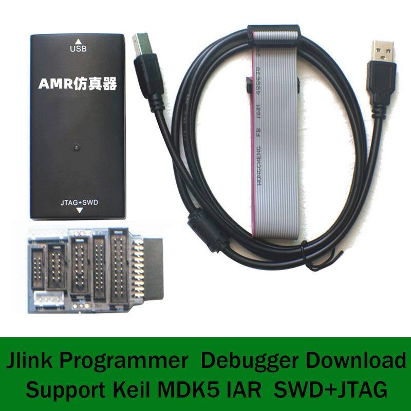 Jlink V9 Downloader Programmer Monitor Debugger Adapter Stm32 Arm Micro Chip Programmer Jtag