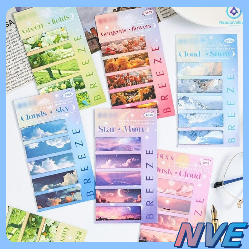 NVE Chinese Style Magnetic Bookmarks Beautiful Scenery Magnetic ...