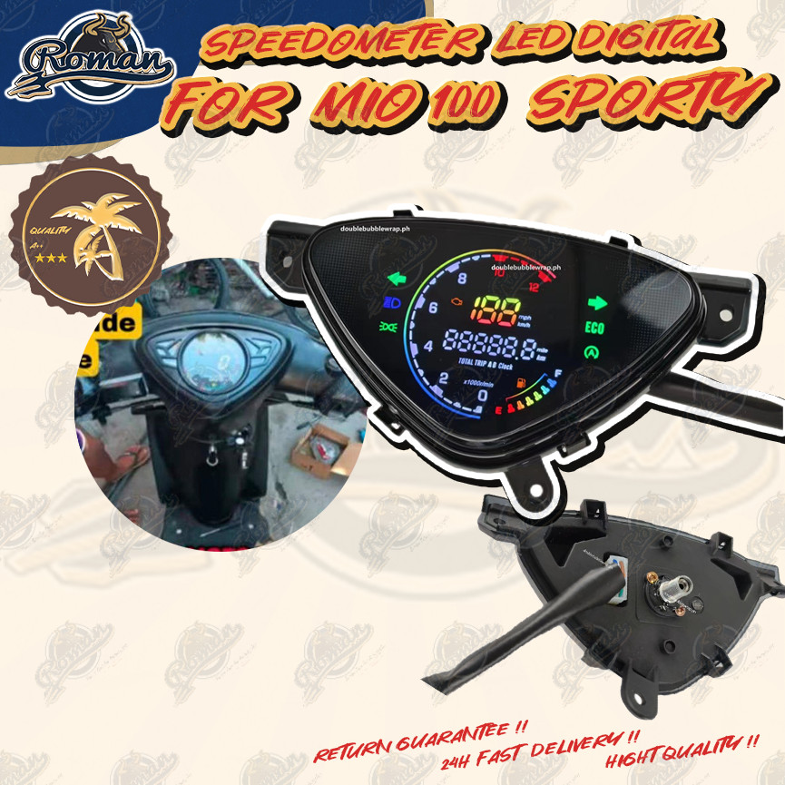ROMAN YAMAHA Mio Sporty/Mio Amore/Mio Digital LED Speedometer Odometer ...