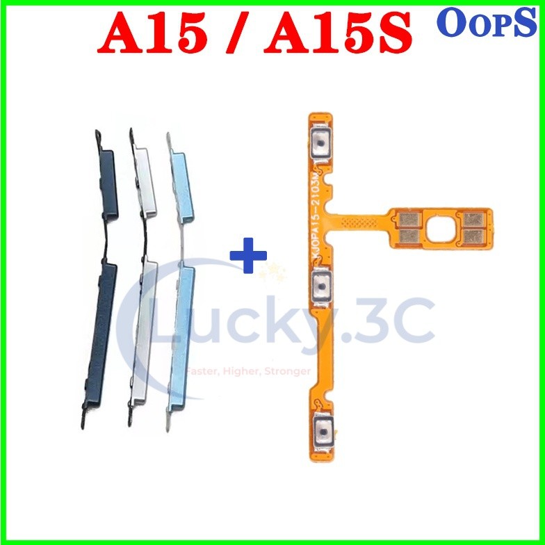 A15S Power volume button flex For Oppo A15 2020 CPH2185 / A15S CPH2179 ...
