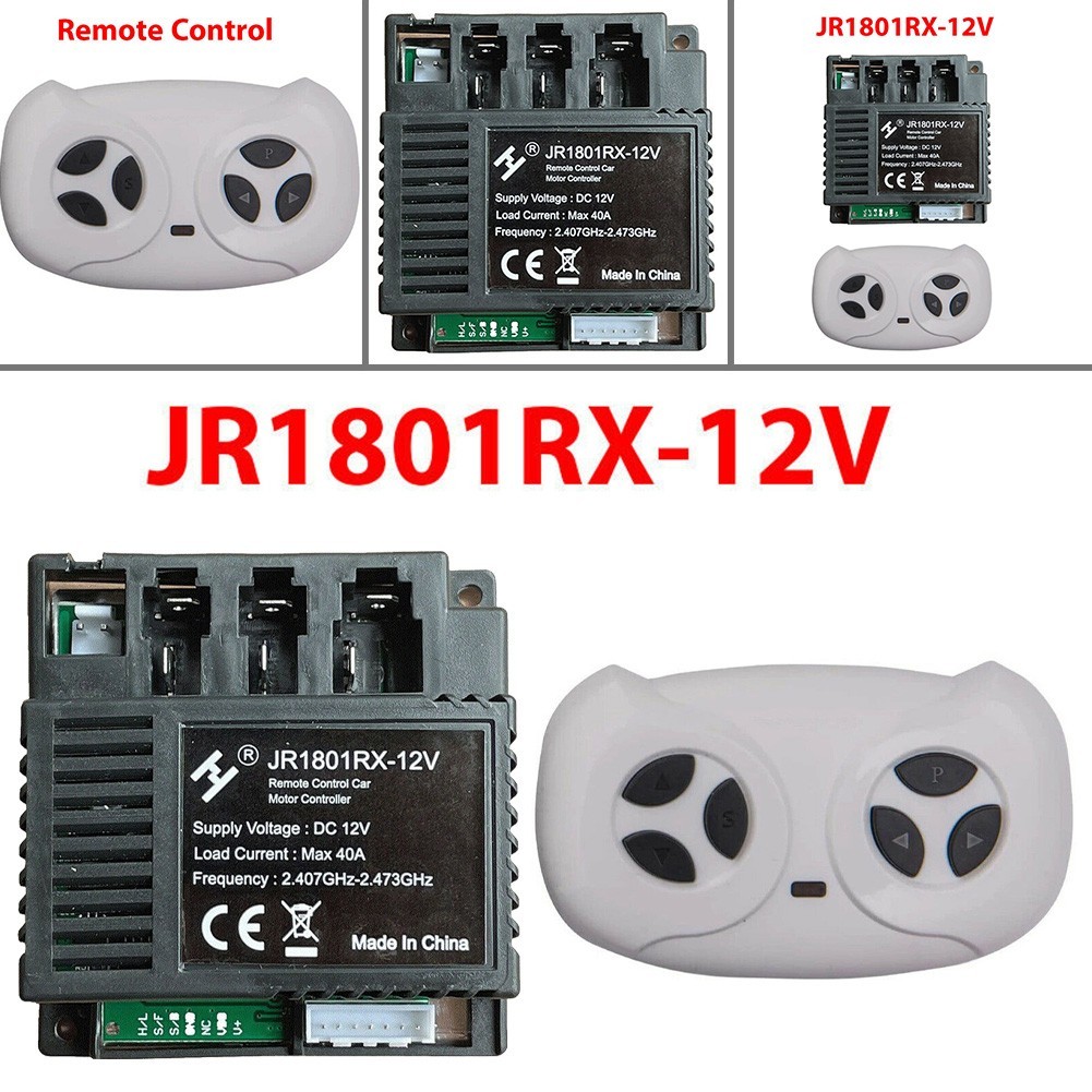 【CRA】 2 4G Bluetooth Remote Control and JR1801RXS Receiver for Children ...
