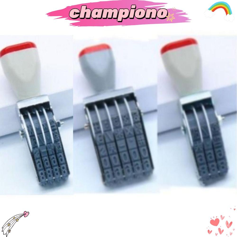 CHAMPIONO Roller Stamps, Personalized Changeable Number Stamp, Number ...