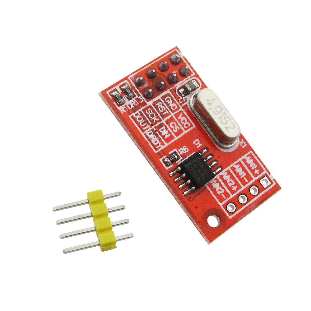 AD7705 Dual 16 bit ADC Data Acquisition Module Input Gain Programmable ...