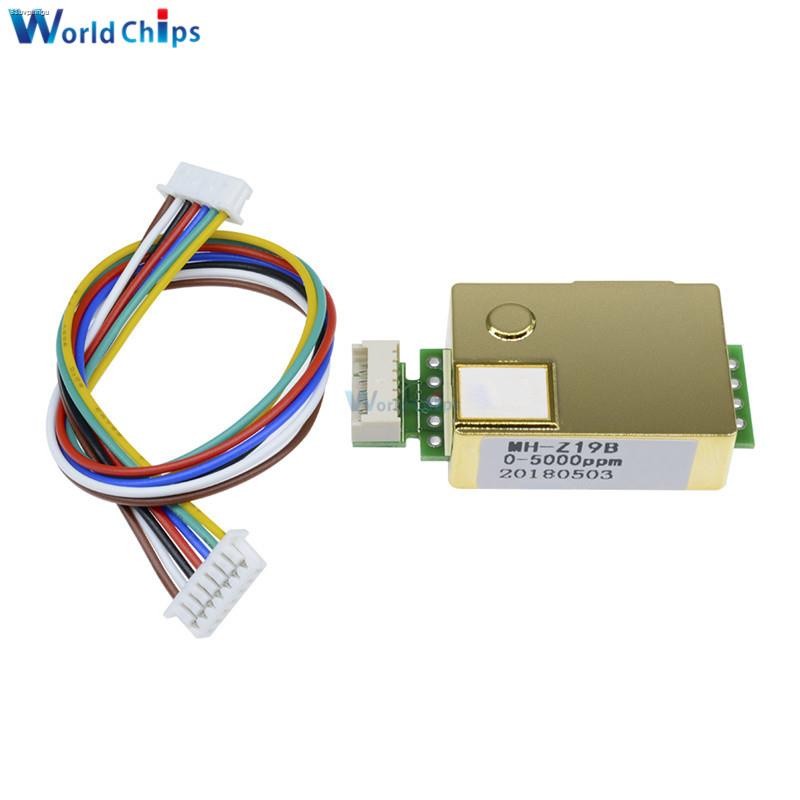 COD☆1pcs Mh-z19 Ndir Co2 Sensor Module Infrared Co2 Sensor 0-5000ppm ...