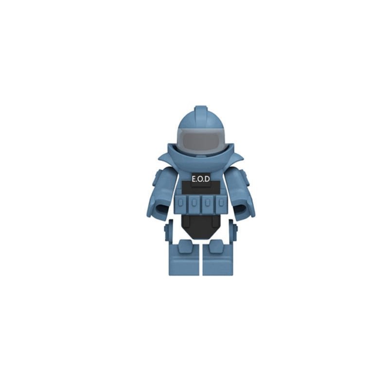 Military Doll Toy Compatible Bomb Suit Armor Vest Building Blocks ...