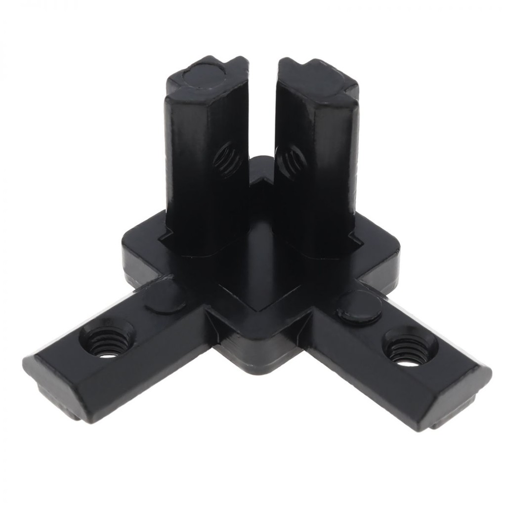 2020 Series Aluminum Extrusion Connectors 3-Way End Corner Bracket ...