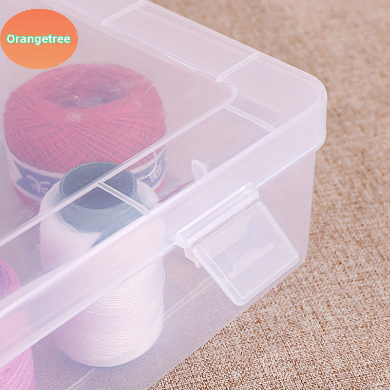 OrangeTree Sewing Thread Storage Box 24/42 Spools Bobbin Organize Case ...
