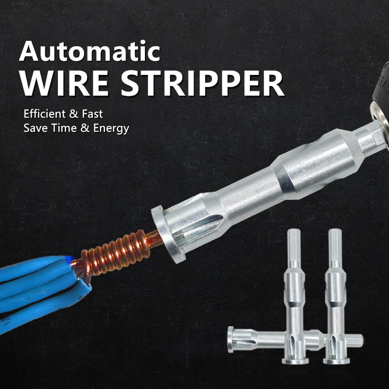 Automatic Wire Stripper Twisted Wire Tool Quick Automatic Stripper Line ...