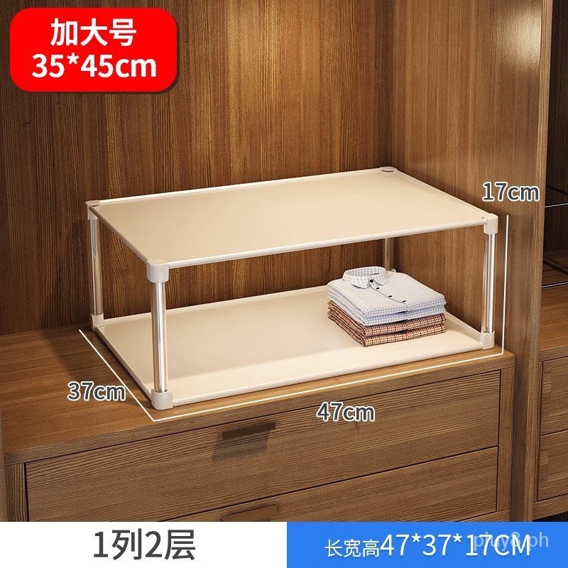 Wardrobe Layered Partition Cabinet Layered Shelf Cabinet Built-in ...