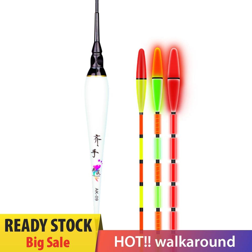 Glowing Fishing Bite Float High Sensitivity Bobber Stick Sea LED ...