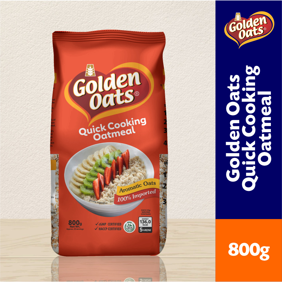 GOLDEN OATS Quick Cooking Oats 800g | Shopee Philippines