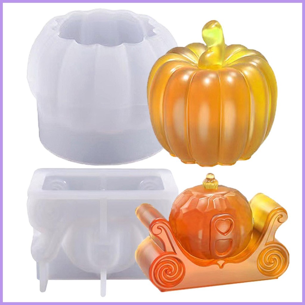 Halloween Candle Mold 3D Silicone Molds Art Craft For Candle Making ...