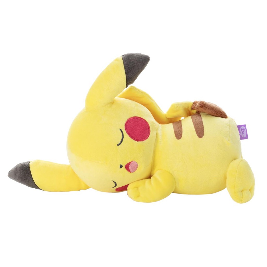 Pokemon Sleep Friend Plush Toy M Pikachu Total Length Approx. 38cm ...