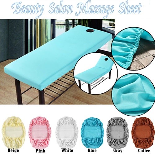 190x70cm Salon Massage Sheet Body SPA Soft Fabric BedSheet Relaxation ...