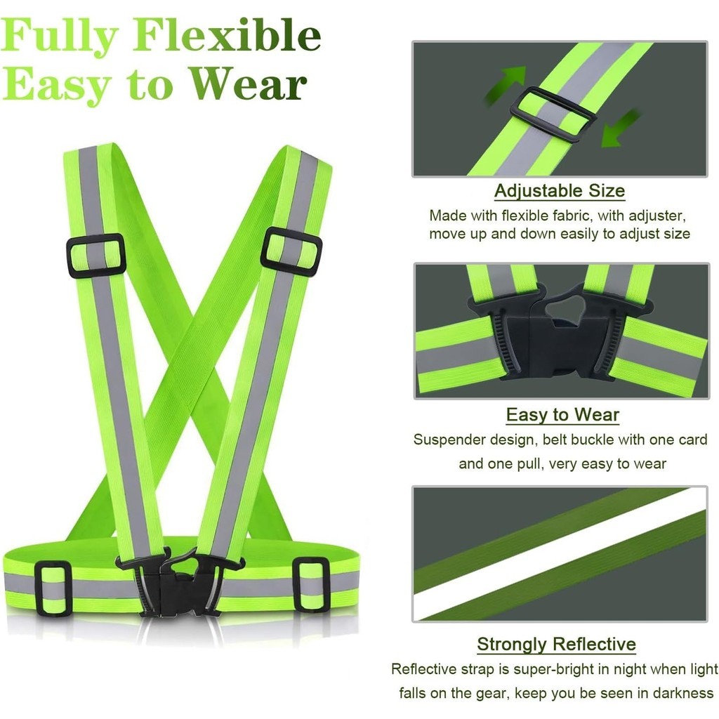 Adjustable Safety vest reflector for construction Reflector vest ...