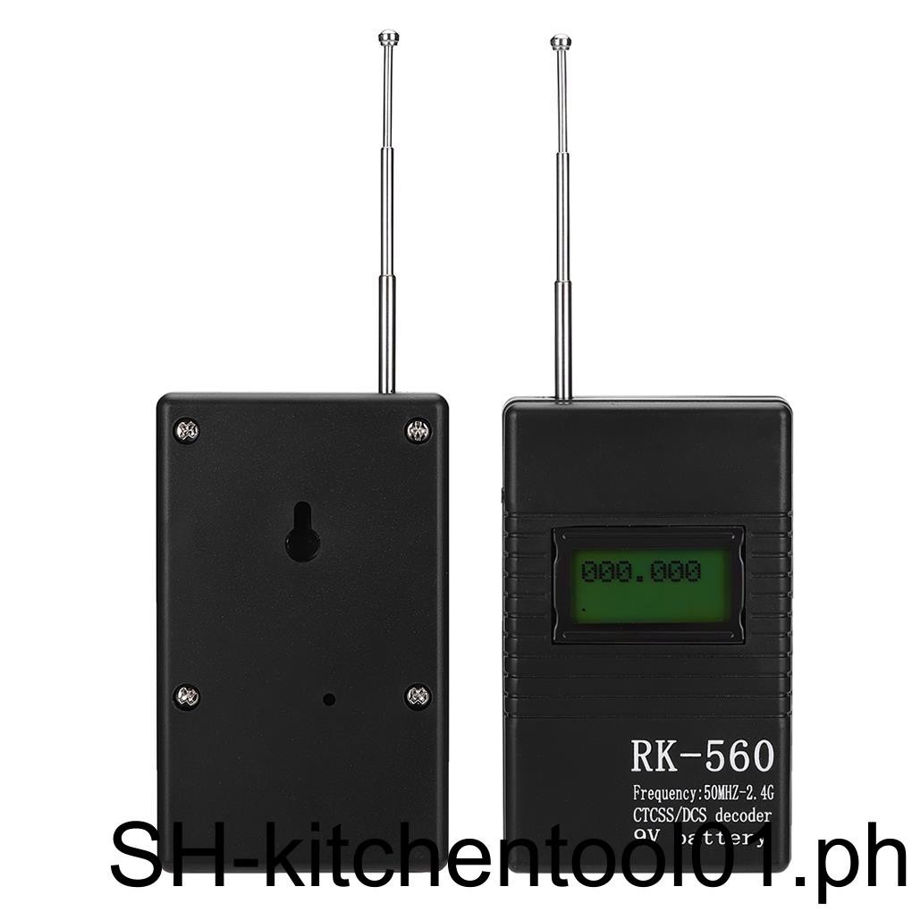 1/2 50MHz-2.4Ghz Frequency Meter Counter Radio Transceivers Handheld ...