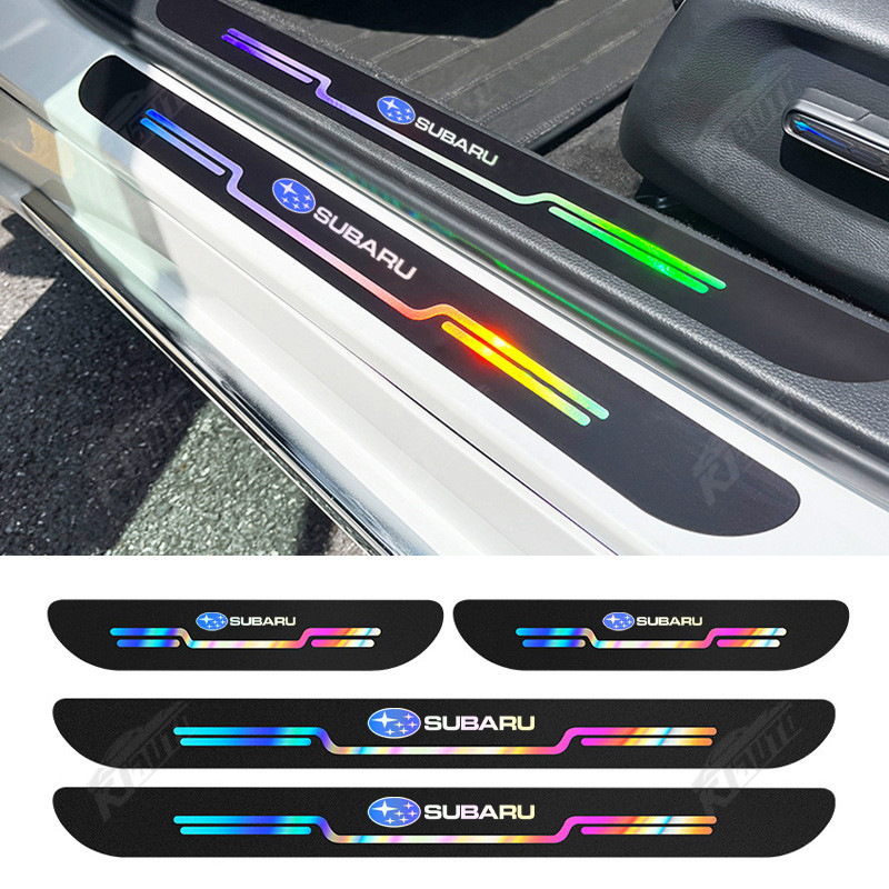 Subaru 2024 New Car Laser Sill Sticker Car Door Threshold Strip Anti ...