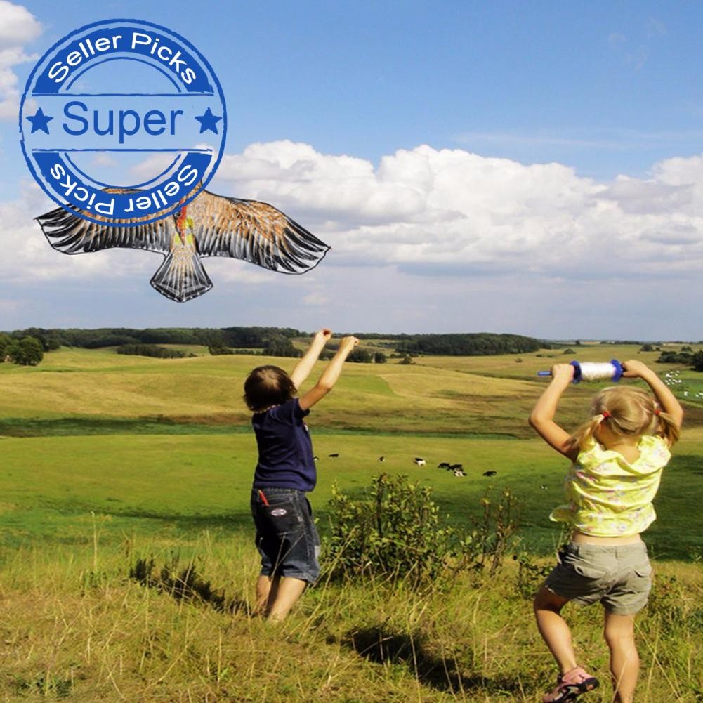 1.1m Eagle Kite With 30 Meter Kite Line Large Eagle Flying Bird Kites ...