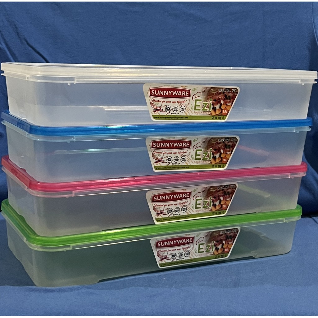 Holiday Graham Storage 3pcs Set 1.8 LITERS FOOD KEEPER/FOOD STORAGE 728 ...