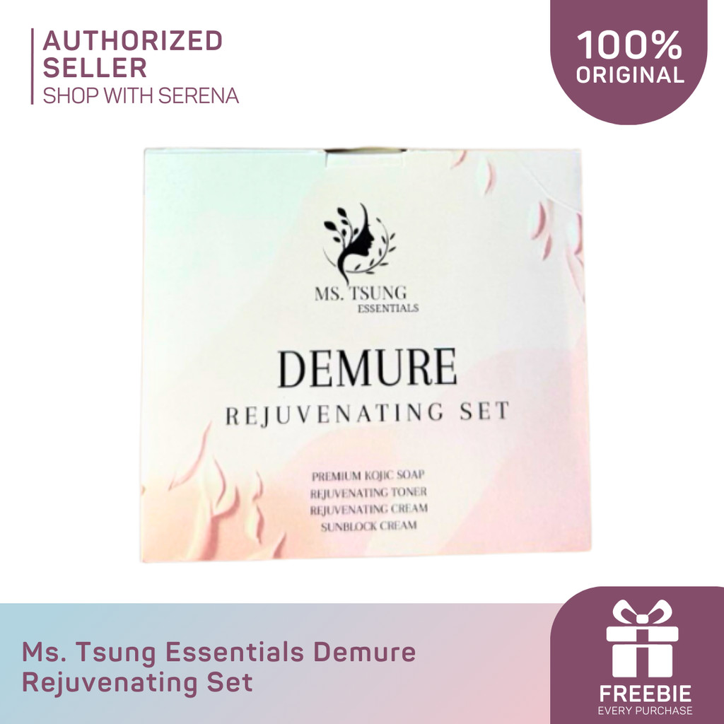 Demure Ms. Tsung Rejuvenating Set, Anti Aging, Skin Exfoliating, Rejuvenation, Skin Renewing Set ...