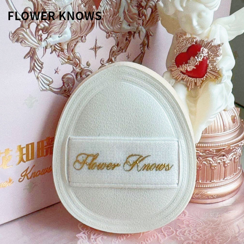 FLOWER KNOWS Powder Puff Swan Ballet MINI Thumb Powder Puff Portable ...