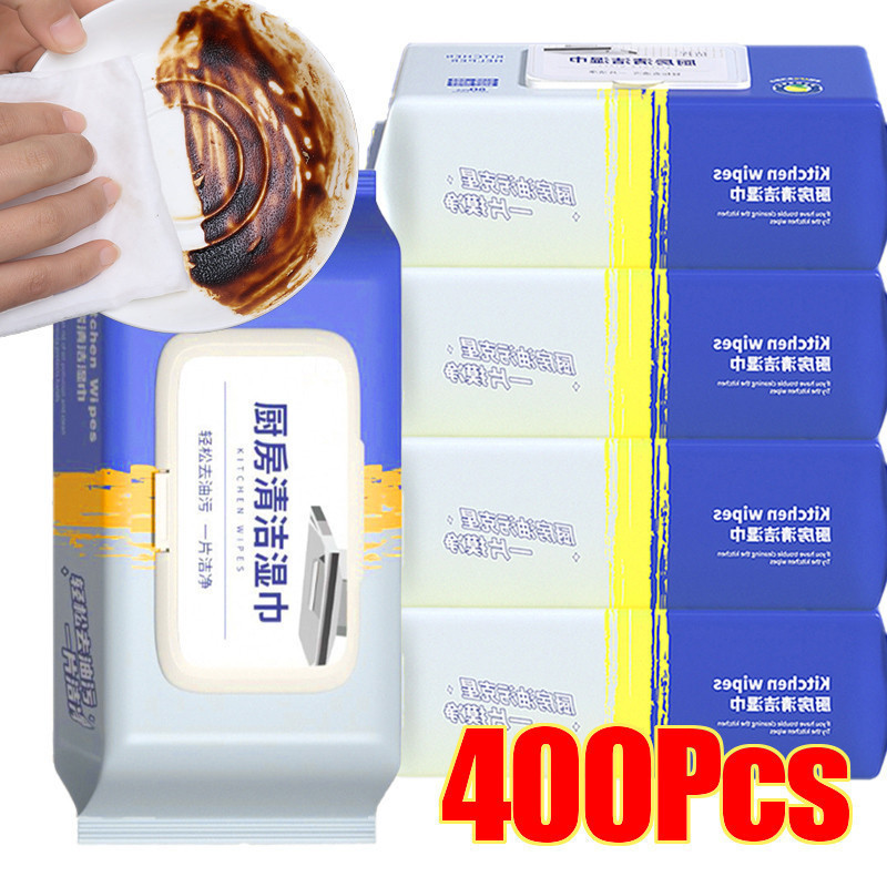 Kitchen Extra Large Cleaning Wipe / Oil Stain Wiping Tissue Paper ...
