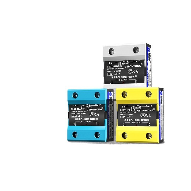 кUniversal single-phase solid state relay 24V DC controlled AC ...