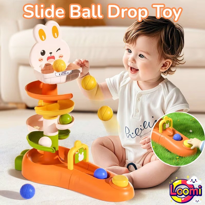 Slide Ball Drop Toy Baby Development Game Educational Toys Interactive ...