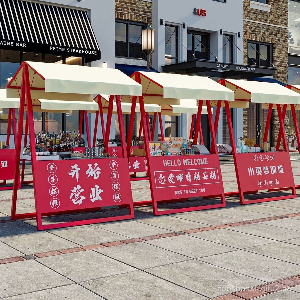 Mobile Display Stand Sales Stall Rack Internet Celebrity Market Stall ...