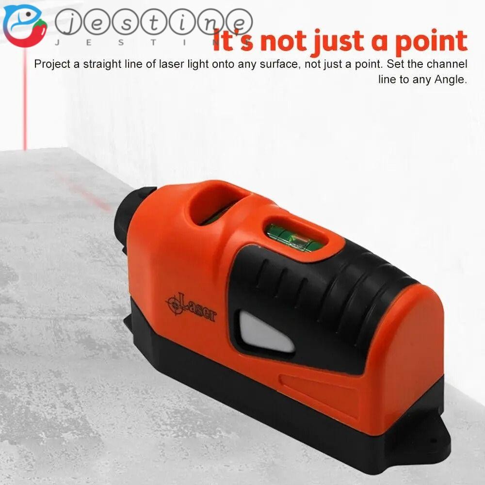 JESTINE Mini Laser Level, Laser Guided Vertical Horizontal Laser Line ...