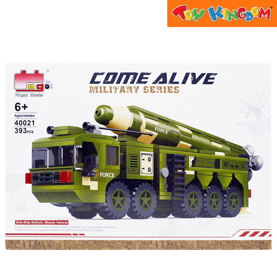 Pingao Blocks Come Alive Anti-Ship Ballistic Missile Vehicle 393 pcs ...