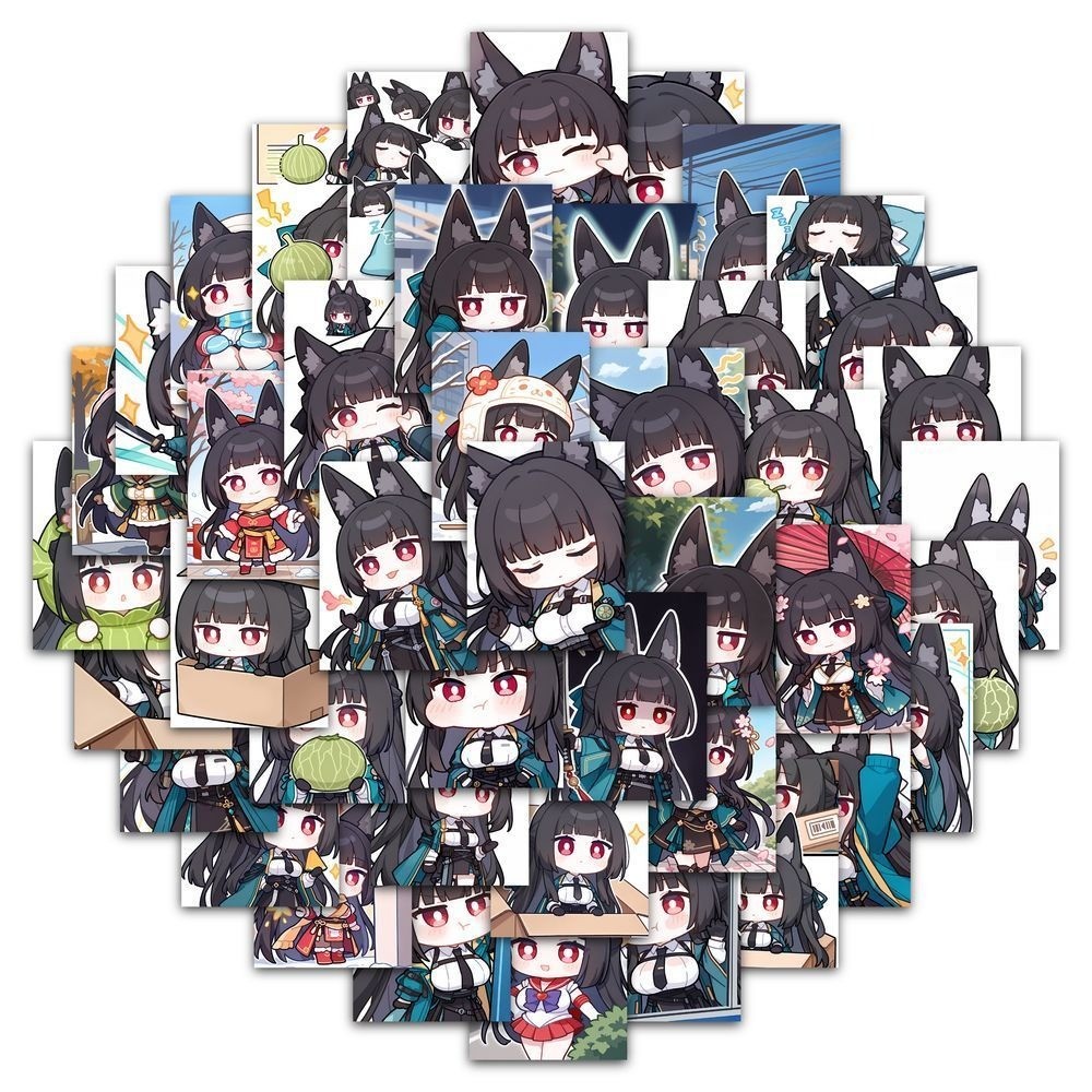 60 sheets!! Zenless Zone Zero Hoshimi Miyabi Sticker Mobile Phone ...