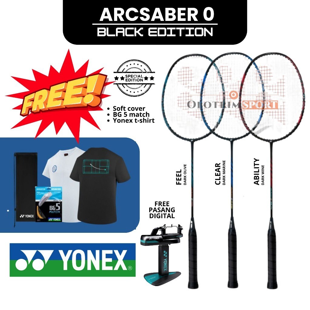 YONEX ARCSABER 0 BLACK EDITION SPECIAL LIMITED EDITION Arc Saber ...