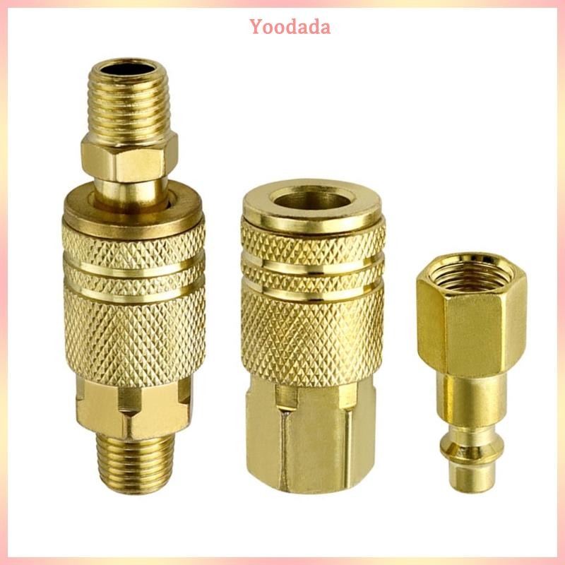 Yoo Quick Release Coupling Adapter Quick Coupler Tool Air Line Hose ...
