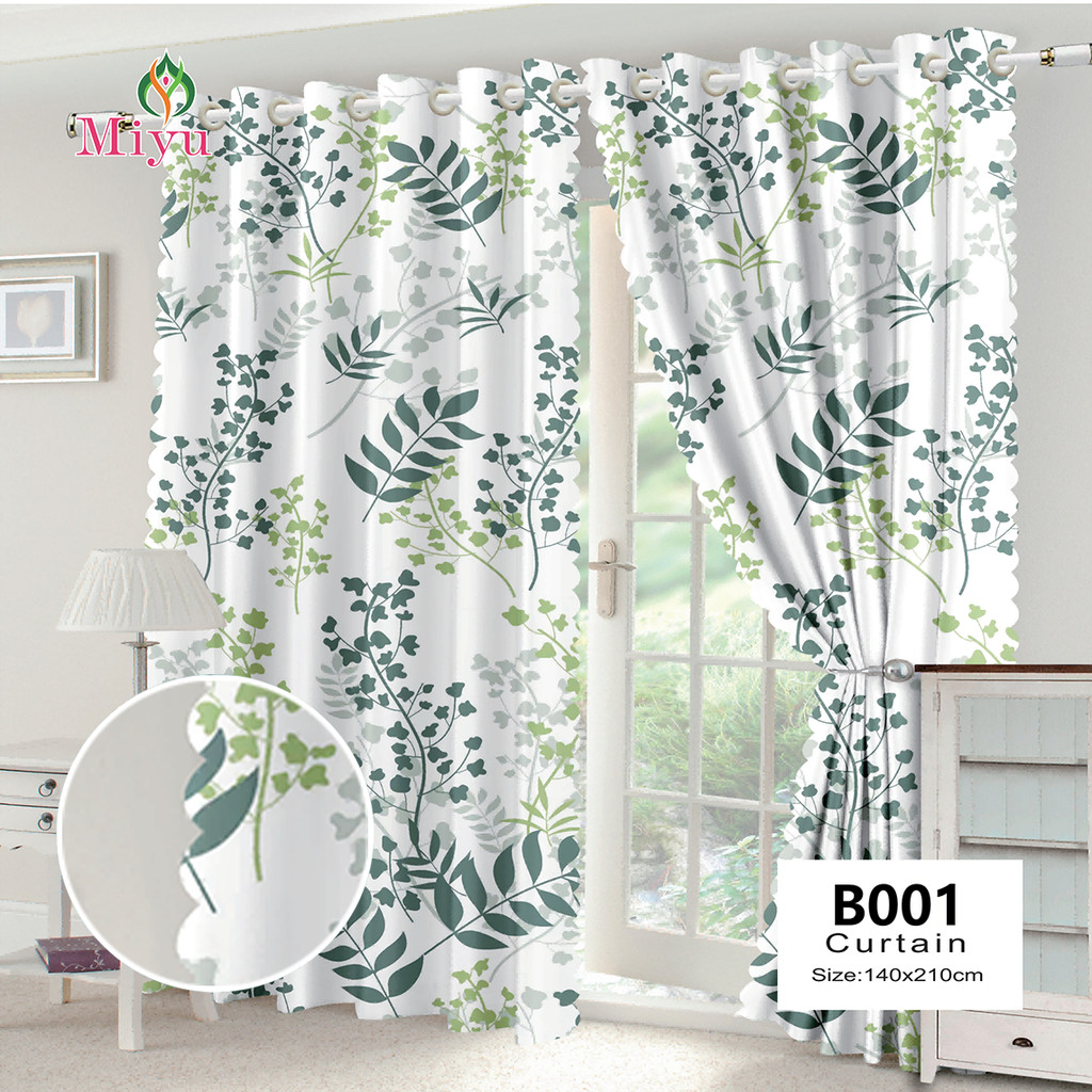 Kurtina Wavy Curtain 6 Ring Pink/Elegance Curtina 100x210cm Window ...