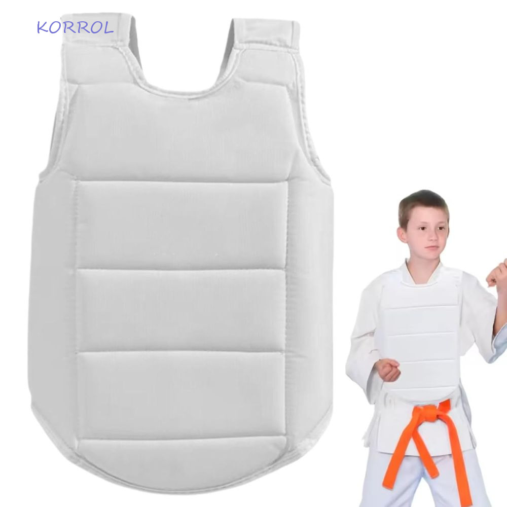 KORROL Taekwondo Protector Vest, Adjustable Heavy Punching Taekwondo ...