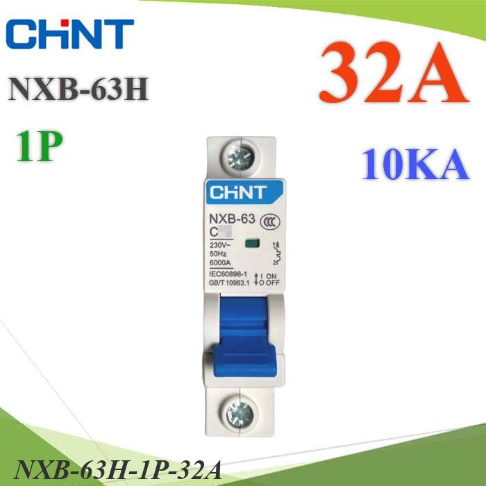 MCB AC 32A 1Pole Circuit Breaker Short 10KA CHINT | Shopee Philippines